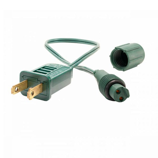 Coaxial Power Adaptor – Green – Pkg. of 25 – Illuminations Lighting Inc