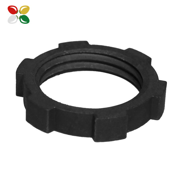 Brass Locknut - Black – Illuminations Lighting Inc